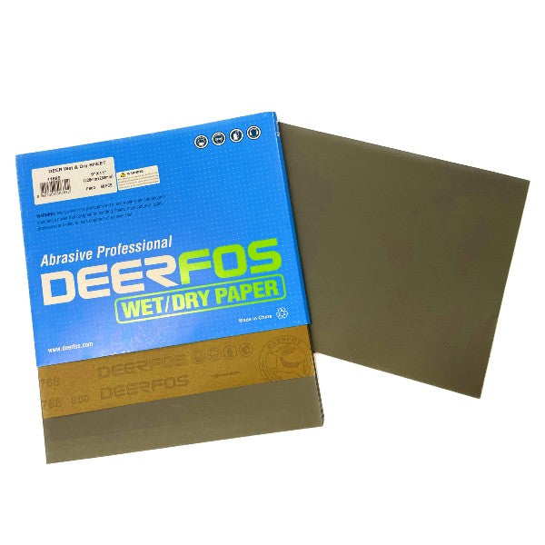 DEERFOS 11693 - WET AND DRY SANDING SHEET 9X11 IN P2000 - 50PK ...