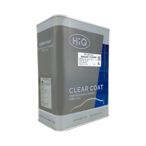 HIQ MAGIC CLEAR - SUPER FAST DRYING 4TO1 AUTOMOTIVE CLEAR COAT - 4L ...